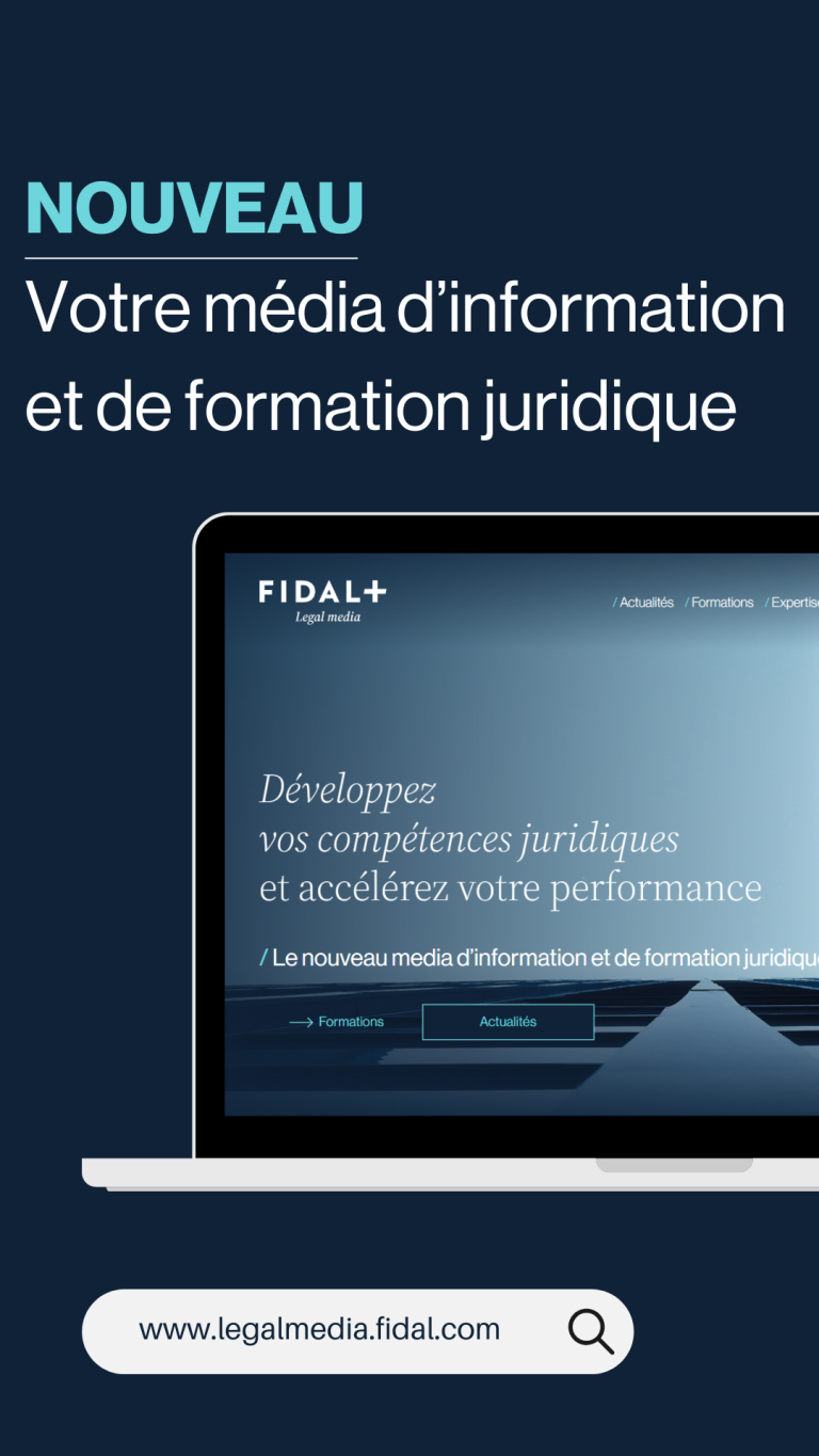 Fidal + Legal Media | Fidal formations